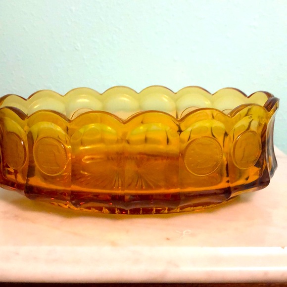 Fostoria | Accents | Vintage Coin Glass Bowl | Poshmark